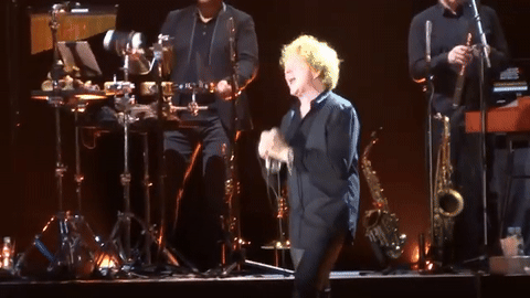 Simply Red - You've Got It; 25.10.2015 Warszawa on Make a GIF