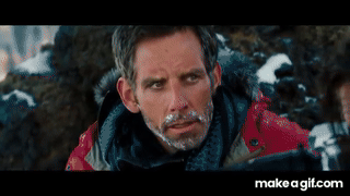 Snow Leopard Scene | THE SECRET LIFE OF WALTER MITTY on Make a GIF