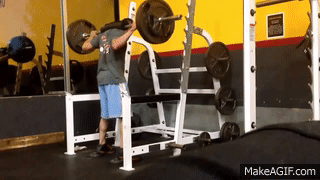 Quarter squats bro! #fail on Make a GIF