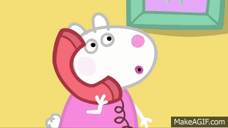 Peppa Pig and Suzie Sheep Whistle on Make a GIF