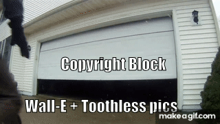 Sliding under Closing Garage Door on Make a GIF