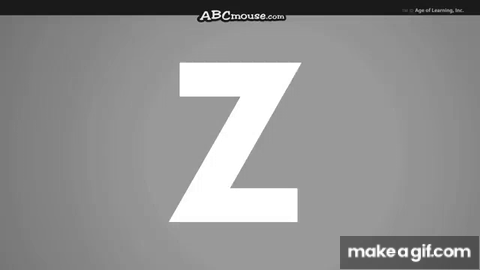 "The Letter Z Song" by ABCmouse.com on Make a GIF
