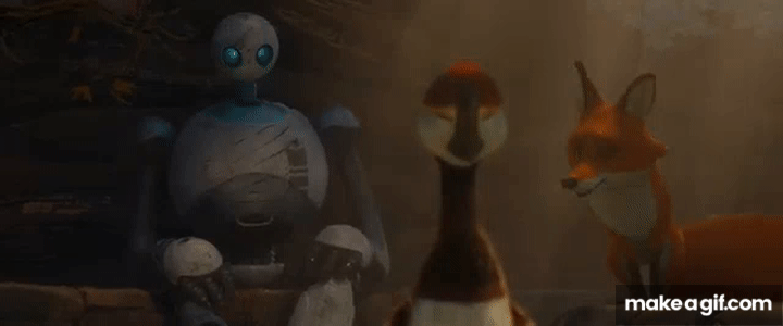 The Wild Robot (2024) - Fink Scenepack Part 2 on Make a GIF