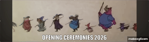 opening ceremonies 2026 on Make a GIF