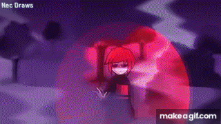 X!Chara vs Player [Animation] on Make a GIF