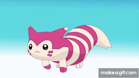 Furret Walk meme but, Its shiny on Make a GIF