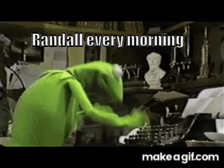 Kermit Typing Original Soundtrack on Make a GIF