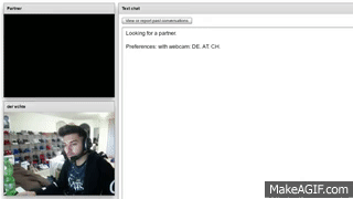 SIE ZEIGT MIR IHRE TITTEN! | Chatroulette/Omegle ApoRed on Make a GIF