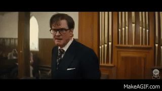 Kingsman: The Secret Service church Fight! on Make a GIF