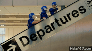 The Manchester Titans check in with Singapore Airlines on Make a GIF