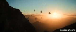 The Beauty Of Middle Earth (4K) on Make a GIF