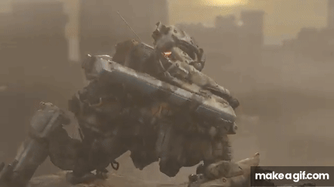 Biped Mech Cinematic on Make a GIF