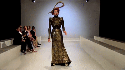 Miss Fame Fall Runway 1 on Make a GIF