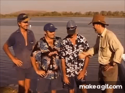 Russell Coight Handshake on Make a GIF