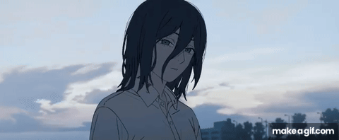 Chainsaw Man – The Movie: Reze Arc - After Fight Beach Scene on Make a GIF