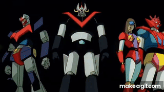 Go Nagai Dynamic Super Battle Robots (Ep 1-3) HD on Make a GIF