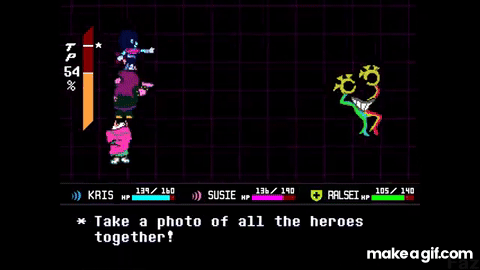 Shuttah Boss Fight - Deltarune Chapter 3 on Make a GIF