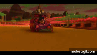 Wreck-It Ralph - Vanellope stuck on Make a GIF