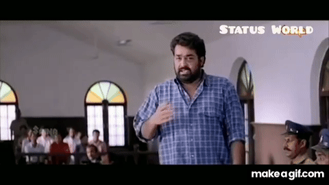Mohanlal Whatsapp Status Mohanlal Imotional court scene In Nirnayam ...