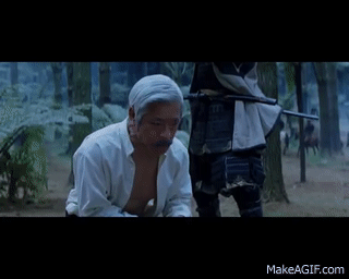 The Last Samurai: Seppuku on Make a GIF