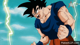 Goku on Make a GIF