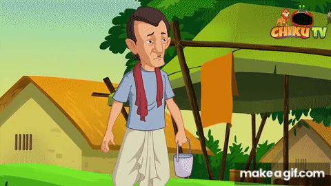 കഴുത പാട്ട് പാടി | The Donkey Singing A Song | Panchatantra Moral ...