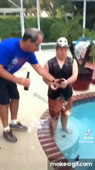 Go hard or Go home. pool beer smash #shorts on Make a GIF
