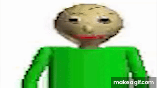 baldi jerking off (balarke meme) on Make a GIF