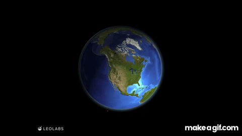 Time-lapse showing the growth of objects in low Earth orbit (1957-2025 ...