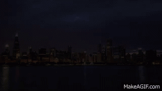 Cityscape Chicago on Make a GIF