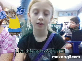 Try this too look cute (grade 4) on Make a GIF