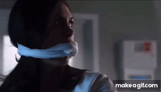 Morena Baccarin Gagged with Rags on Make a GIF