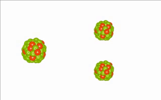 La réaction en chaine de la fission nucleaire on Make a GIF