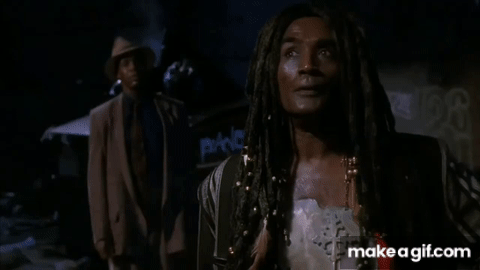Predator 2 🎬 | Harrigan meet the chief gang King Willie on Make a GIF