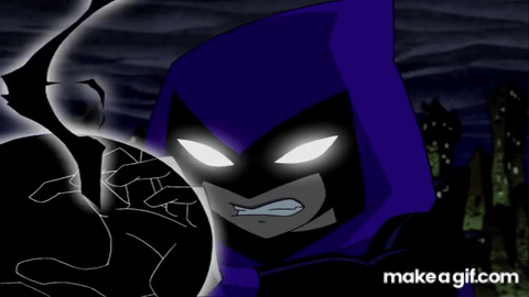Raven - All Powers & Fights Scenes #2 (Teen Titans 2003) on Make a GIF