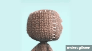 Sackboy Turning Around Meme on Make a GIF