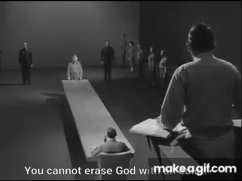 You can't erase God with an edict on Make a GIF