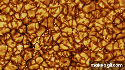 The boiling surface of the sun in 4K on Make a GIF