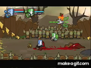 Lets Play Castle Crashers Part 1 Princess On Her Face on Make a GIF