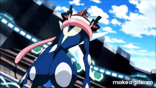 【MAD】Pokemon XYZ - Ash vs Alain - Kalos League - Full Battle on Make a GIF