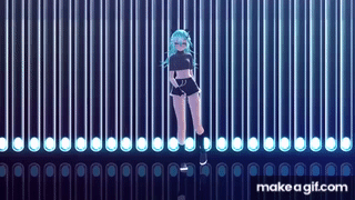 Anime shuffle dance to umbrella Compilation on Make a GIF