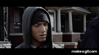 8 Mile - "We need to get fine bitches and phat rides" on Make a GIF