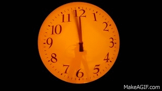 Clock fast reverse 1080p on Make a GIF