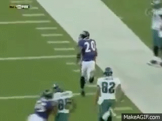 Ed Reed Insane 108 Yard Interception Return on Make a GIF