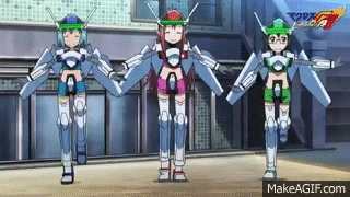 Macross FB7 - 娘々FIRE! ~突撃プラネットエクスプロージョン (V.Clip) on Make a GIF