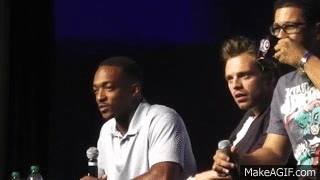Anthony Mackie Falcon Gif