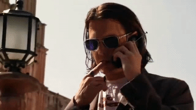 Once Upon A Time In Mexico - Agent Sands, Johnny Depp on Make a GIF
