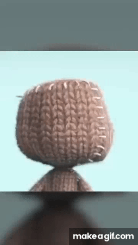 Sackboy Turning Around Meme on Make a GIF