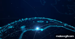 hi tech global connection lines background 4k H4RDJ9P on Make a GIF
