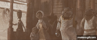 Rango walking on Make a GIF